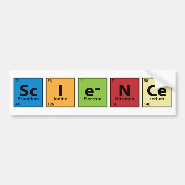 Science Bumper Sticker | Zazzle