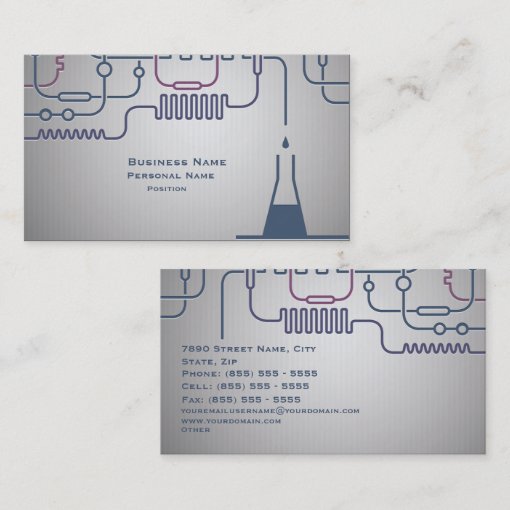 Science Business Business Card | Zazzle