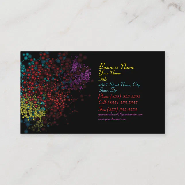 Science Business Card | Zazzle