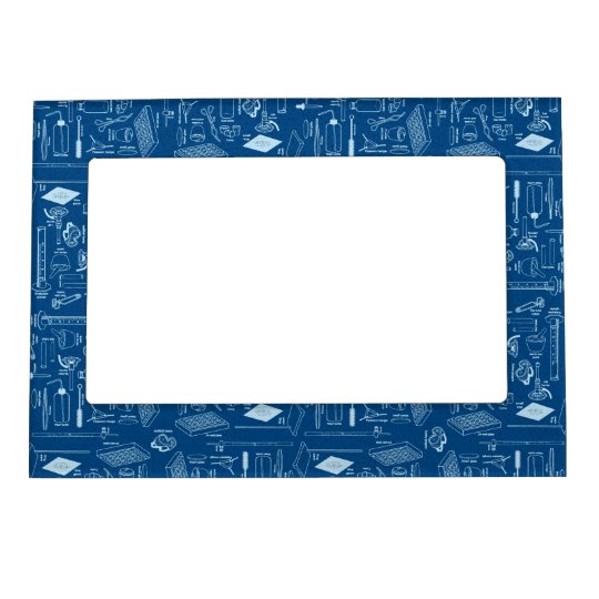 Science Chemistry Design Magnetic Frame | Zazzle.com