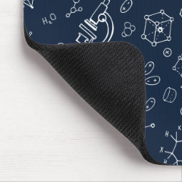 Science / Chemistry Doodle Pattern Mouse Pad | Zazzle