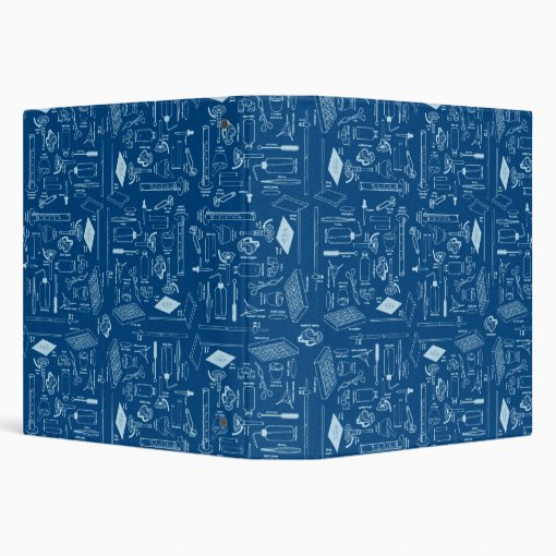 Science Chemistry Lab Design 3 Ring Binder | Zazzle