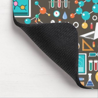 Science / Chemistry Pattern Mouse Pad | Zazzle