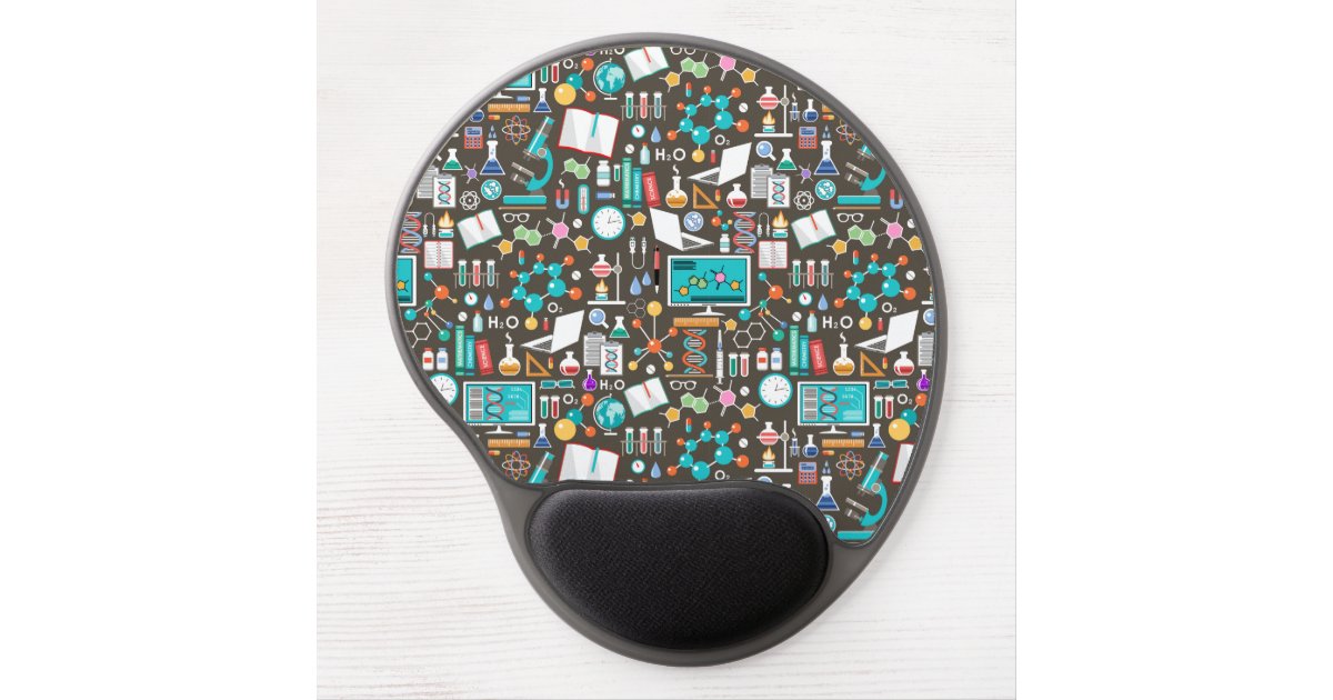 Science / Chemistry Patterned Gel Mouse Pad | Zazzle