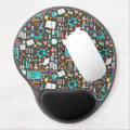 Science / Chemistry Patterned Gel Mouse Pad | Zazzle