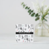 Science Chemistry Scientist QR Code Social Media Square Business Card ...