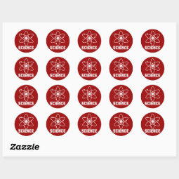 Science Classic Round Sticker | Zazzle