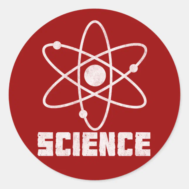 Science Classic Round Sticker | Zazzle