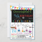 SCIENCE EXPERIMENT LABORATORY PARTY INVITATION | Zazzle