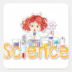 Science Experiment Square Sticker | Zazzle