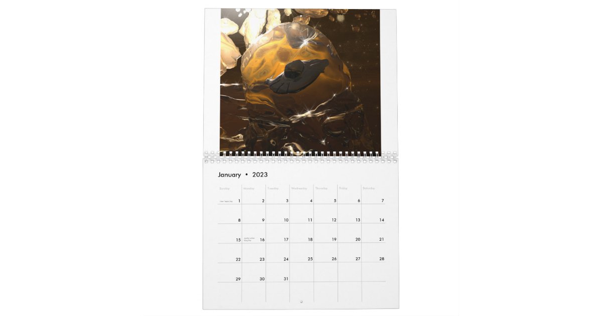 Science Fiction Art Calendar | Zazzle