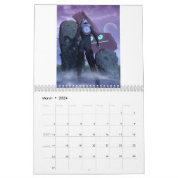 Science Fiction Art Calendar | Zazzle