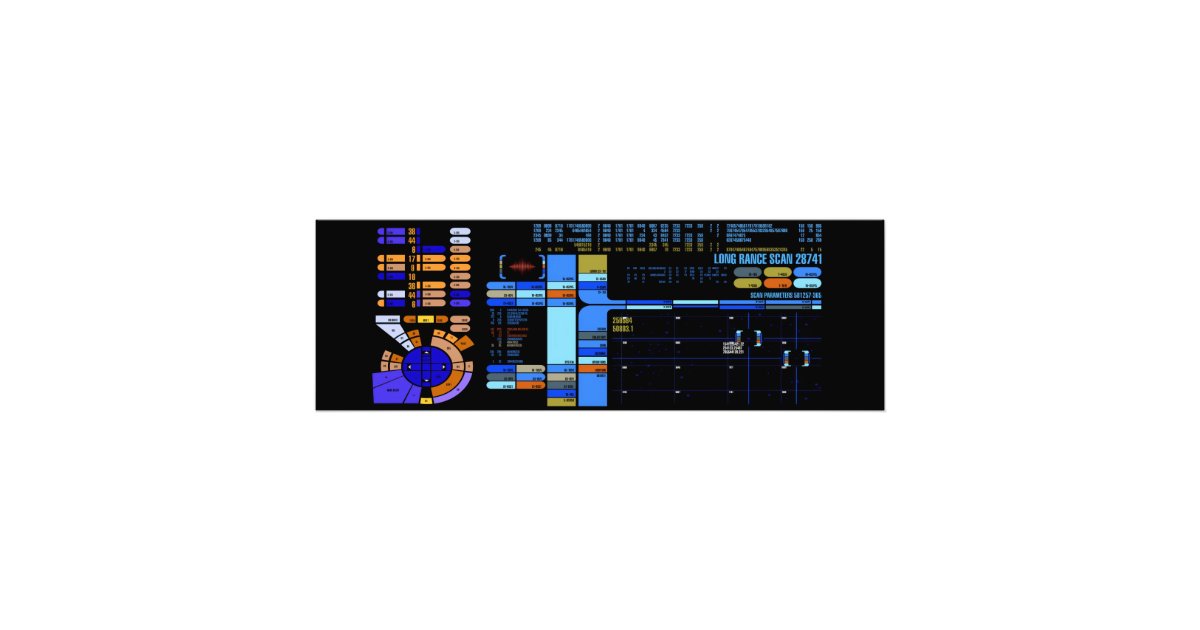 Science fiction Sci-fi control console Display Photo Print | Zazzle