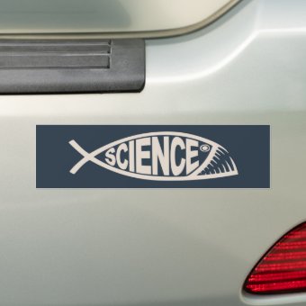Science Fish II Bumper Sticker | Zazzle