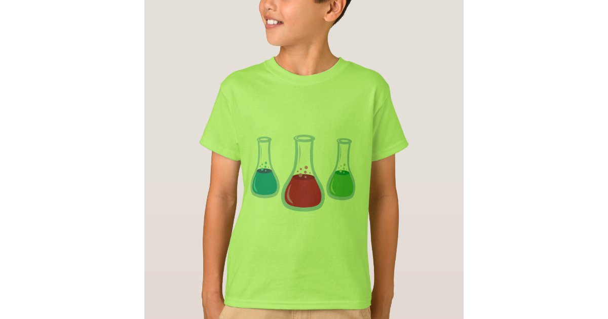 Science Flasks T-Shirt | Zazzle.com