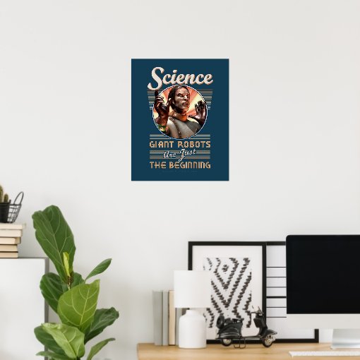 SCIENCE: Giant Robots poster (16x20") | Zazzle