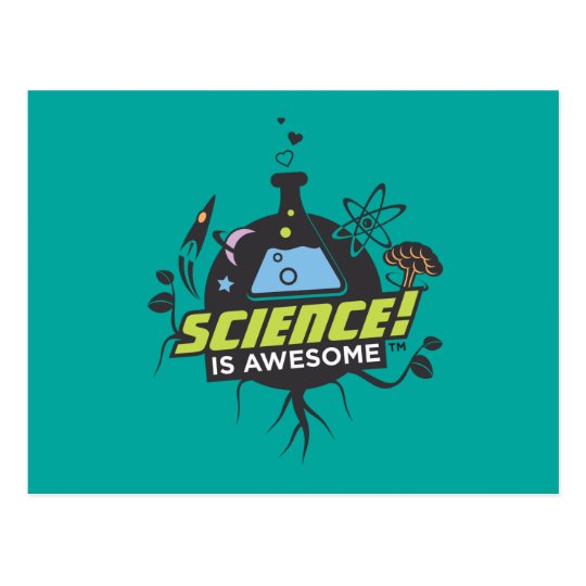 Science Is Awesome Postcard | Zazzle.com