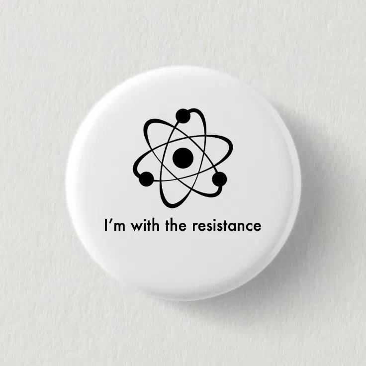 Science is real pinback button | Zazzle