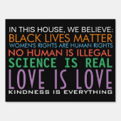 Science Is Real Yard Sign | Zazzle