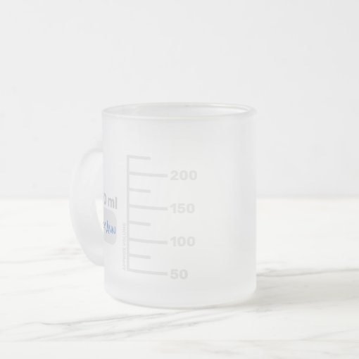 Science Lab Beaker Personalized Big Label Mug | Zazzle