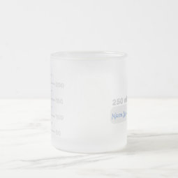 Science Lab Beaker Personalized Big Label Mug | Zazzle