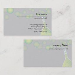 science, lab, chemistry scientists, researcher business card | Zazzle