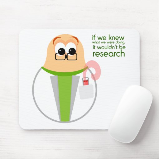 Science Lab Researcher Mousepad | Zazzle