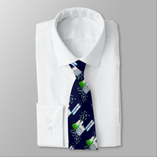 Science Lab Test Tubes Tie | Zazzle