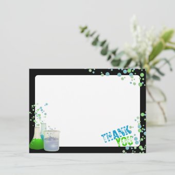 Science Lab Thank You | Zazzle
