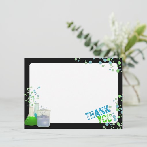 Science Lab Thank You | Zazzle