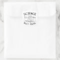 Science Magic Square Sticker | Zazzle