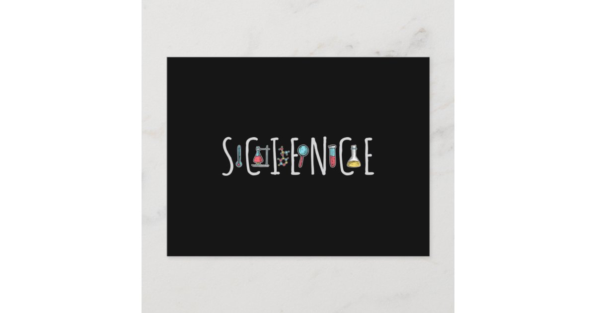 Science Postcard | Zazzle