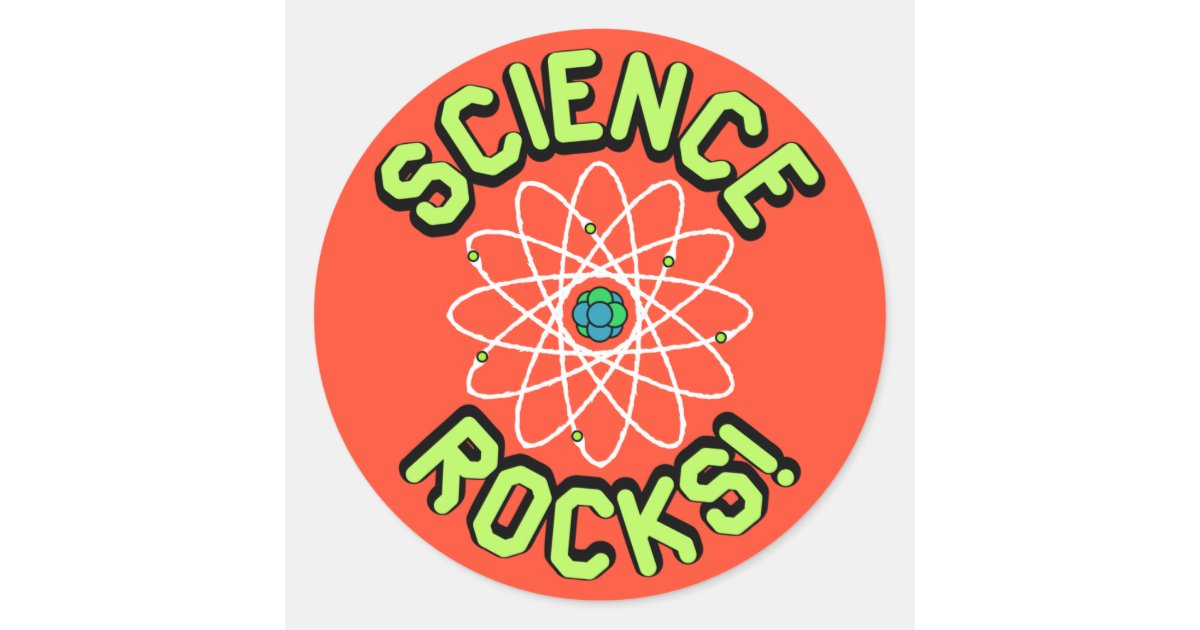 Science Rocks! Stickers | Zazzle