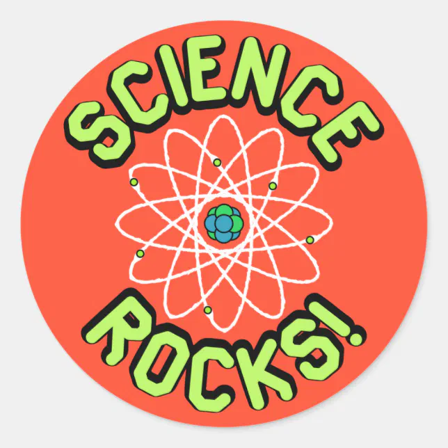 Science Rocks! Stickers | Zazzle