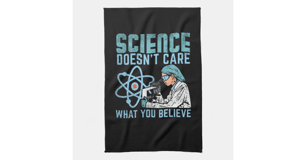 Science Scientist Kitchen Towel | Zazzle