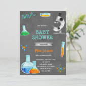 Science shower birthday invitation | Zazzle