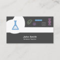 Science Teacher Business Card | Zazzle