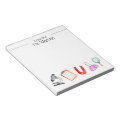 Science teacher gift school note pad | Zazzle