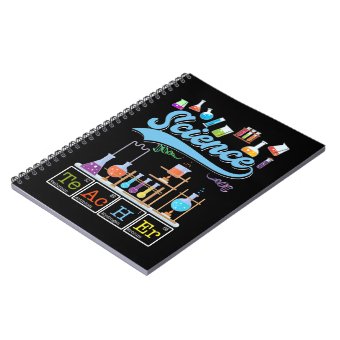 Science Teacher Laboratory Chemist Notebook | Zazzle