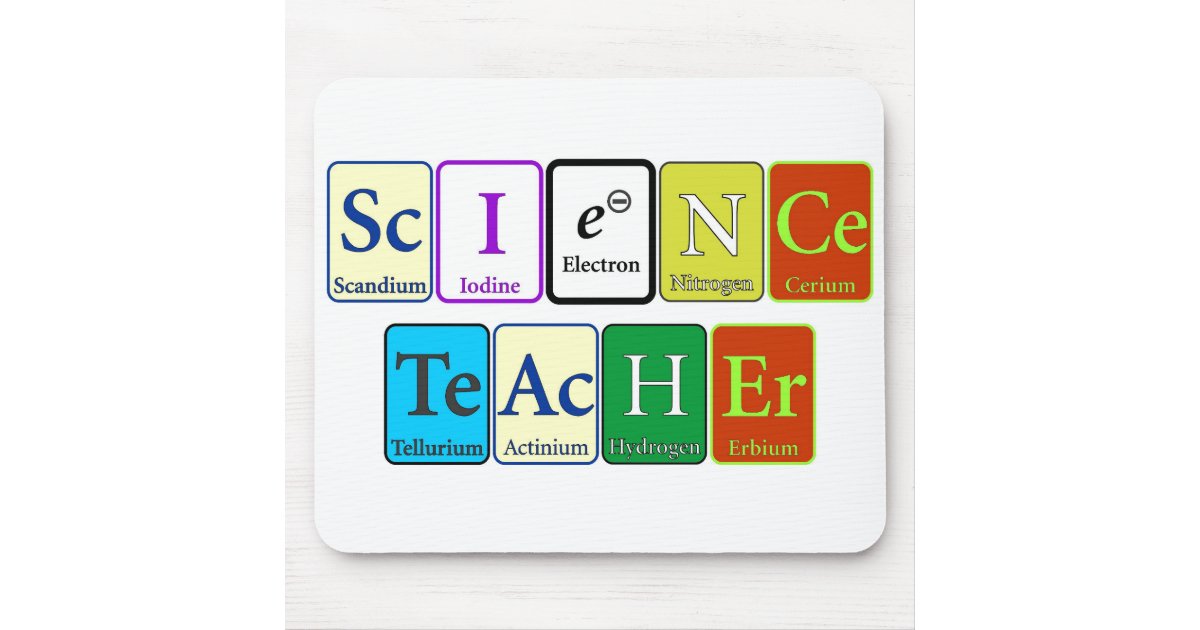 Science Teacher Mouse Pad | Zazzle