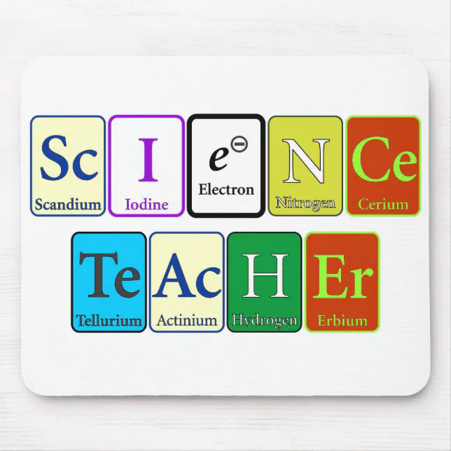 Science Teacher Mouse Pad | Zazzle
