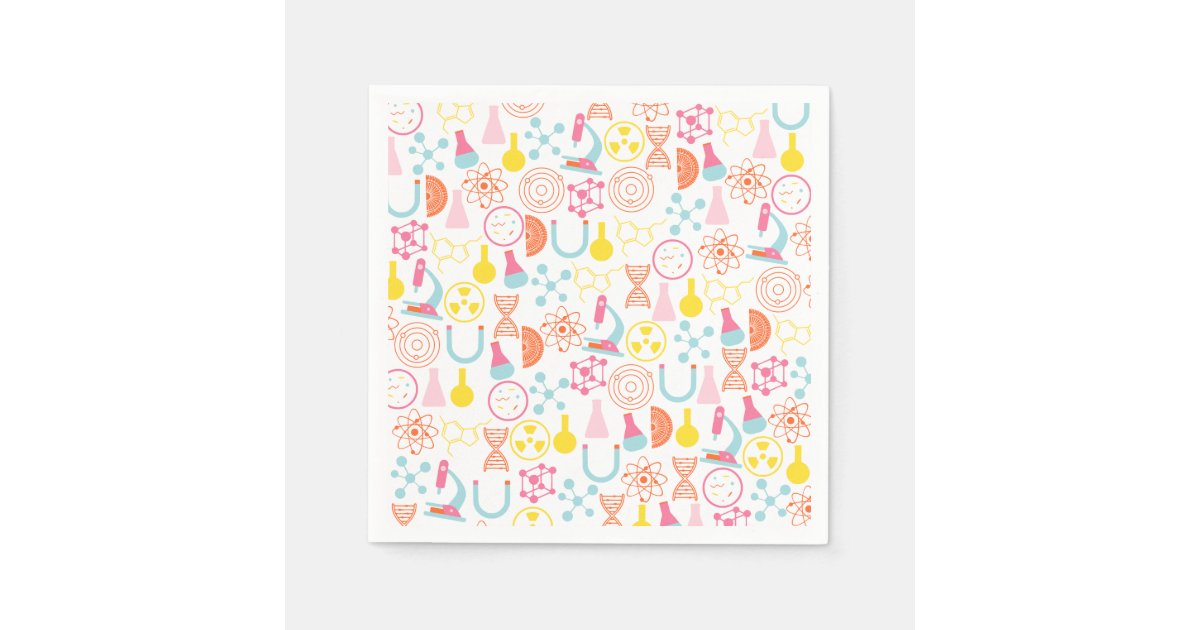 Science Teacher Paper Napkins | Zazzle