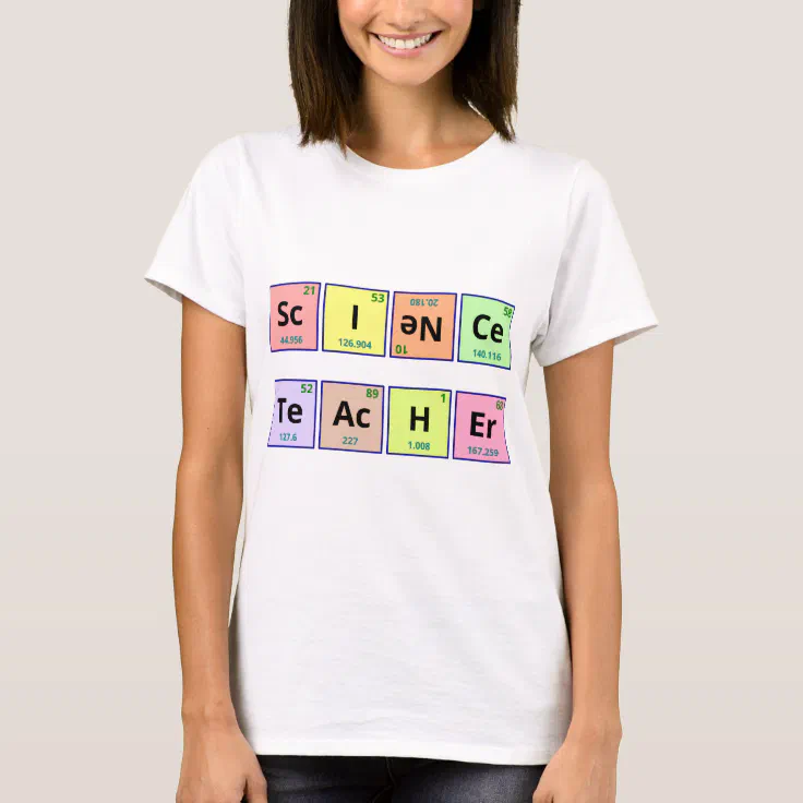 Science Teacher T-Shirt | Zazzle