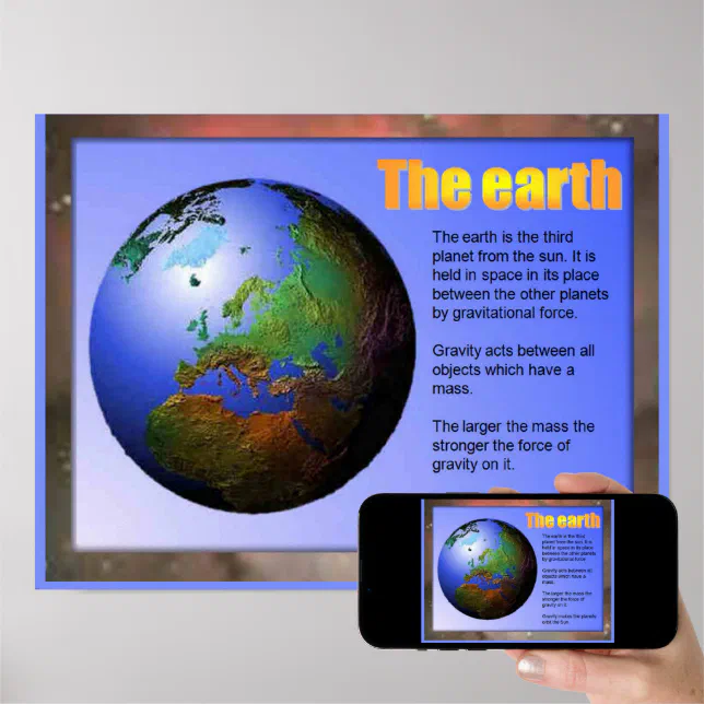 Science, The Earth Poster | Zazzle