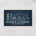 Science Tutoring - Teacher Business Card | Zazzle