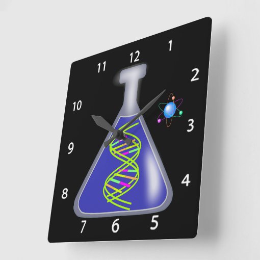 Science Wall Clock | Zazzle