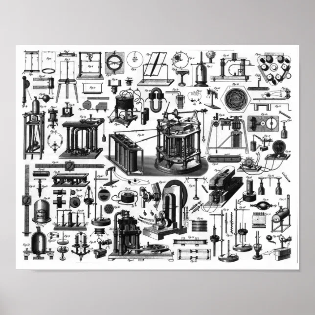 Scientific Instruments Poster | Zazzle