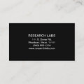 Scientist Business Card | Zazzle