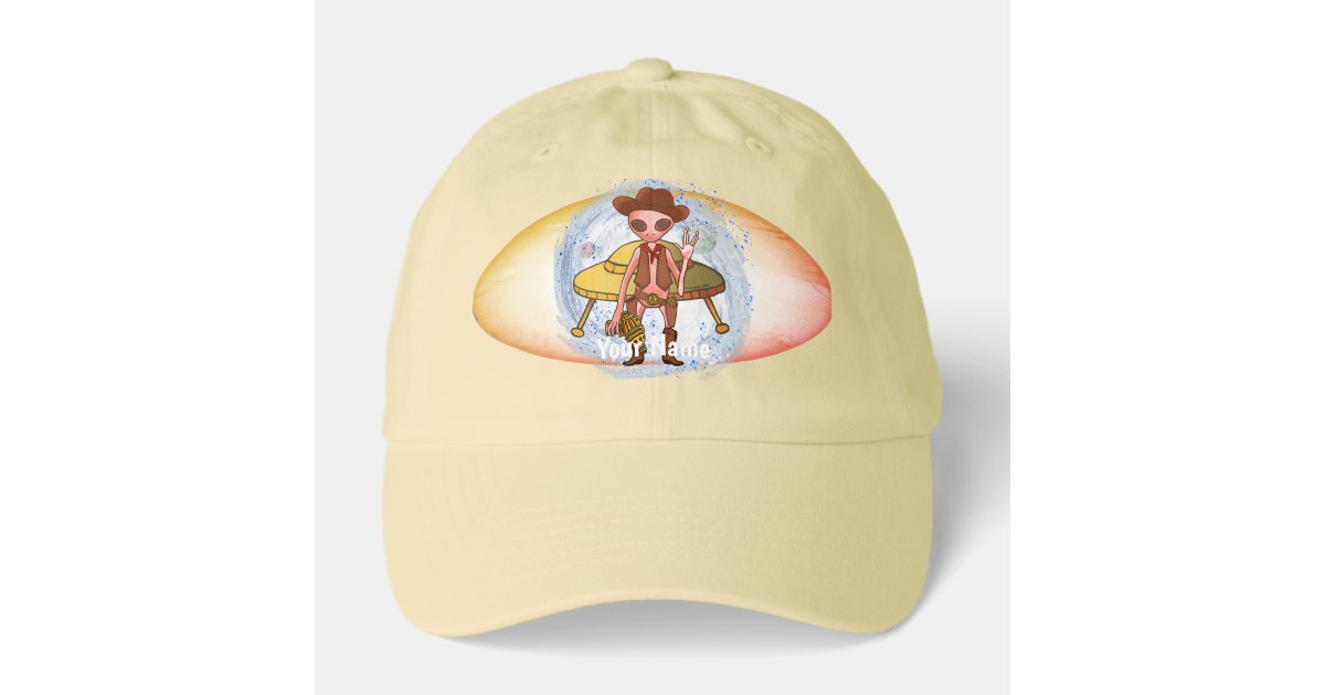 Scifi Cowboy alien Hat | Zazzle