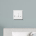 Scissors Minimalist Wall Art Print Gallery Tile | Zazzle